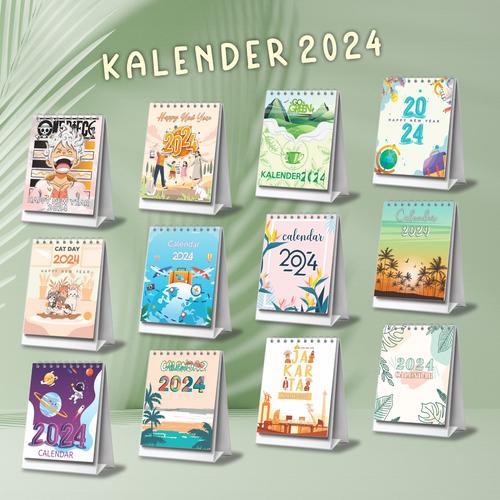Jual Kalender 2024 / Kalender Meja 2024 / Kalender Mini / Souvenir ...