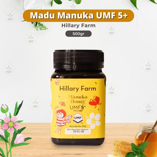 Promo Hillary Farm Manuka Honey UMF 5+ 500Gram Cicil 0% 3x - Jakarta ...