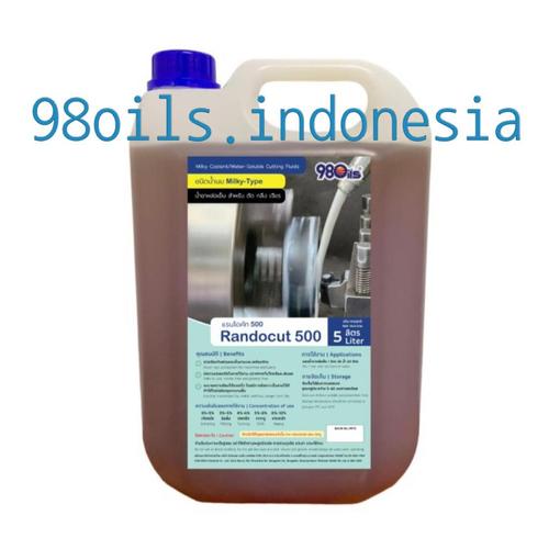 Jual Randocut 500 (Soluble Cutting Oils) 5 Liter / Cairan Bubut / Oli Bubut - Kota Bekasi ...