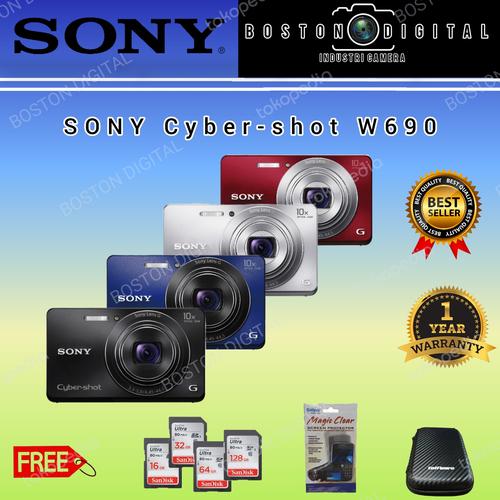 Jual KAMERA SONY CYBERSHOT W690/ KAMERA DIGITAL POCKET SONY CYBERSHOT ...
