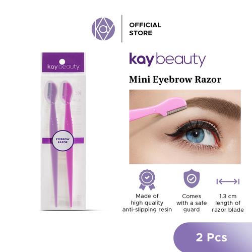 Jual Kay Beauty Mini Eyebrow Razor (2 pcs) / Pisau Cukur Alis - Jakarta ...