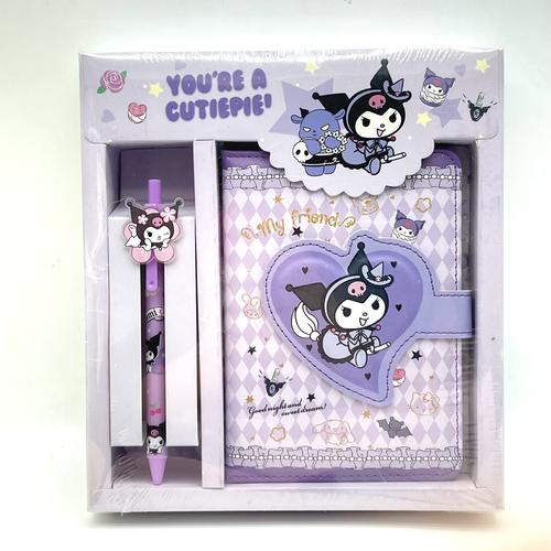 Jual 2in1 set notebook sanrio magnet buku diary notes jurnal journal ...