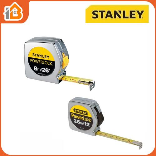 Jual STANLEY STHT METERAN MEASURING TAPE STAINLESS STEEL POWERLOCK - 3 ...