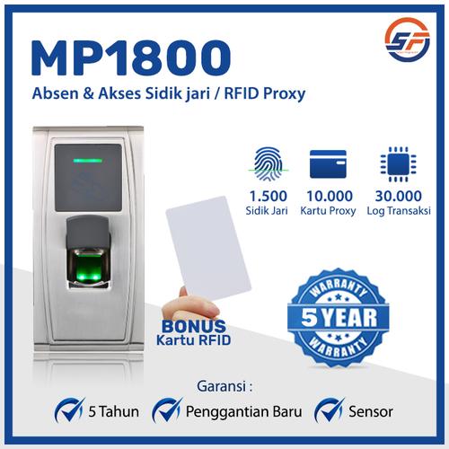 Jual Mesin Absen Fingerprint Akses Kontrol Magic MP1800 / ZKTeco MA300 ...