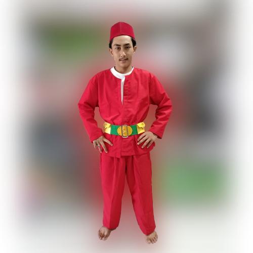 Jual Baju Pangsi Silat Pakaian Tradisioanal Adat Betawi Dewasa (Lengkap ...