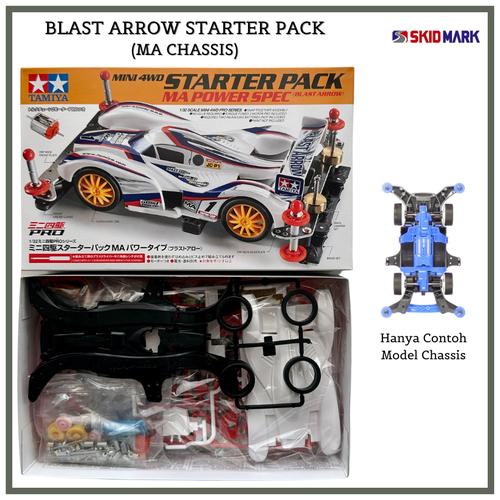 Jual Tamiya Mini 4WD - Blast Arrow Starter Pack MA Chassis (ORIGINAL ...