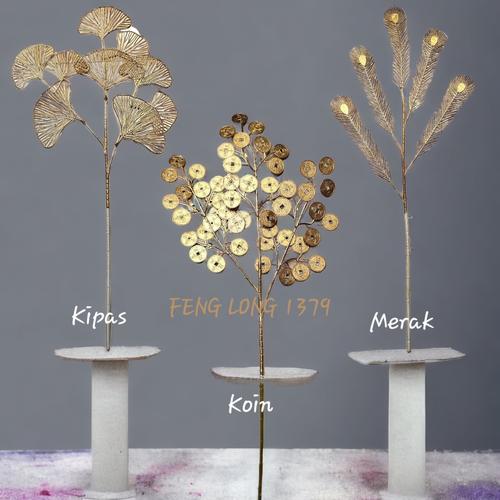 Jual Hiasan Tanaman Pohon Bunga Mas Plastik Sinchia Sincia Imlek Part.2 ...