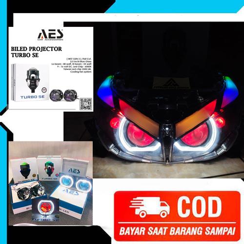 Jual Lampu Biled Motor Aerox New Connected Biled AES Turbo Se Full Set ...