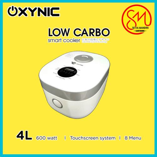 Promo OXYNIC Smart Rice Cooker Low Carbo 4L (1.5L beras) REAL LOW CARBO ...
