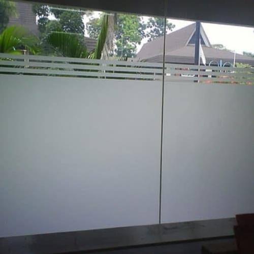 Jual stiker kaca sandblast / sticker kaca jendela polos buram - 120x1m ...