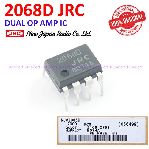 Jual JRC 2068D JRC2068 JRC2068D 2068 ORIGINAL JRC JAPAN Dual OP Amp IC DIP8 - Kota Tebing Tinggi ...