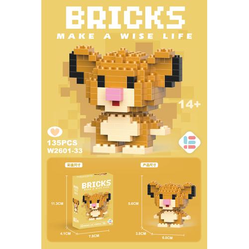 Promo JUNO Nano Block Kartun Mini Bricks DIY Mainan Balok Susun Mainan ...