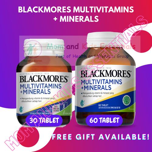 Jual BLACKMORES MULTIVITAMINS MINERALS 30 TABLET MULTIVITAMINS MINERAL ...