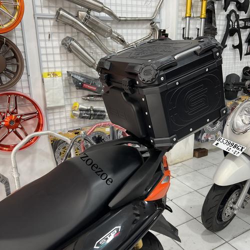 Jual Box Belakang Motor SEC Strike Force Universal 45 Liter Top Box ...