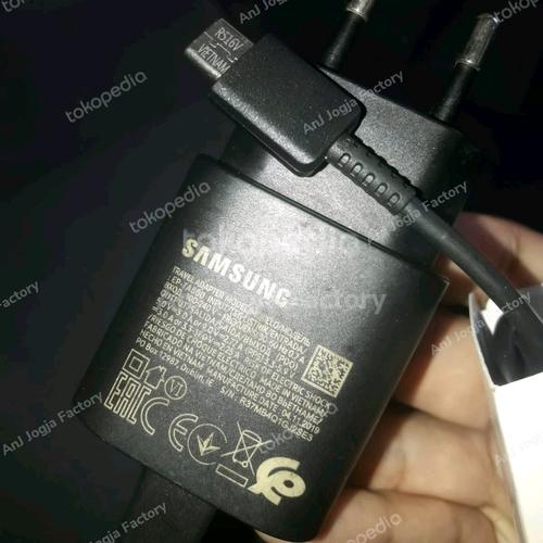 Jual CAS SAMSUNG SUPER FAST CHARGING 25 WATT ORI COPOTAN NOTE 10/20,S20 ...