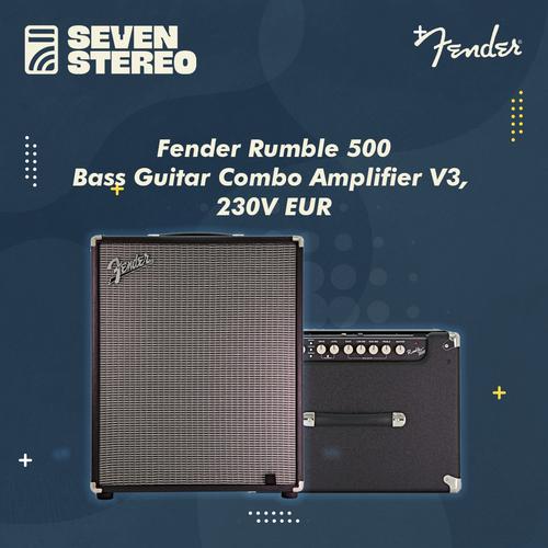 Jual Fender Rumble 500 Bass Guitar Combo Amplifier V3 - Kota Bandung ...