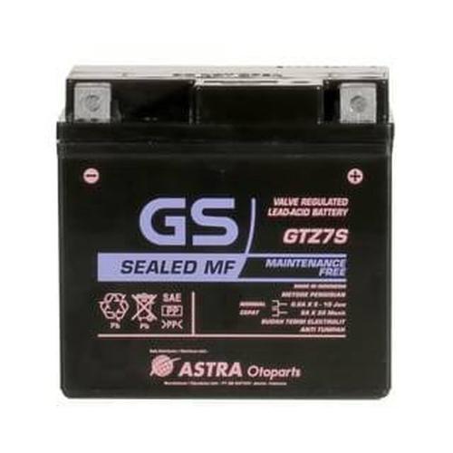 Jual AKI GS GTZ7S | Aki Motor CRF, CBR, Satria FU & PCX - Kota ...