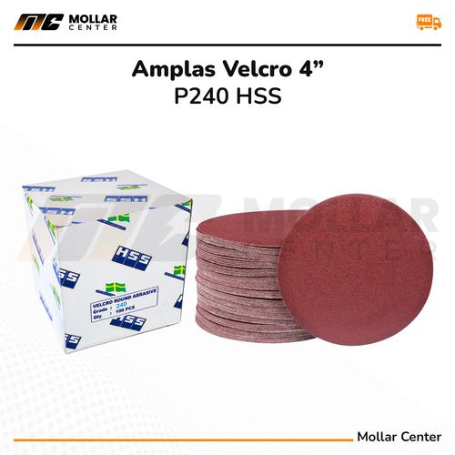 Jual HSS Amplas Velcro Grit 240 Amplas Bulat Tempel Mesin Gerinda ...