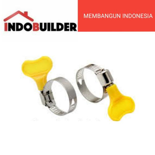 Jual KLEM SELANG CLIP HANDLE 1 INCH ISI 2 PCS / HOSE CLAMP WITH CLIP ...