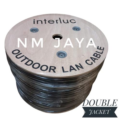 Jual Kabel Lan Double Jacket Outdoor STP Cat 5e Interluc 305 Meter ...