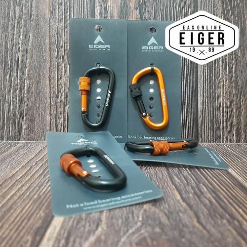 Jual Carabiner Eiger 6 MM D WScrew Lock Art. 2181 - Kota Tangerang ...