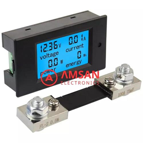 Jual ** Peacefair PZEM-051 100A 50A Kwh meter DC 6.5-100V battery analyzer - 50A - Jakarta Barat ...