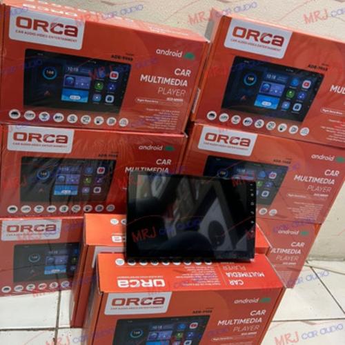 Jual head unit tv mobil android 9inch merk ORCA free kamera mundur ...