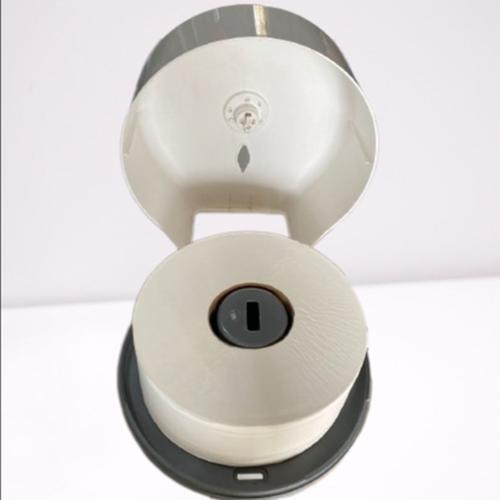 Jual Tisu Roll Jumbo Besar/ Tisu Toilet Roll + Dispenser Tempat Tisu ...