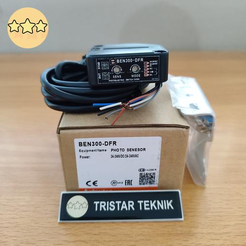 Jual PHOTOELECTRIC SENSOR AUTONICS BEN300-DFR BEN300DFR BEN300 DFR ...