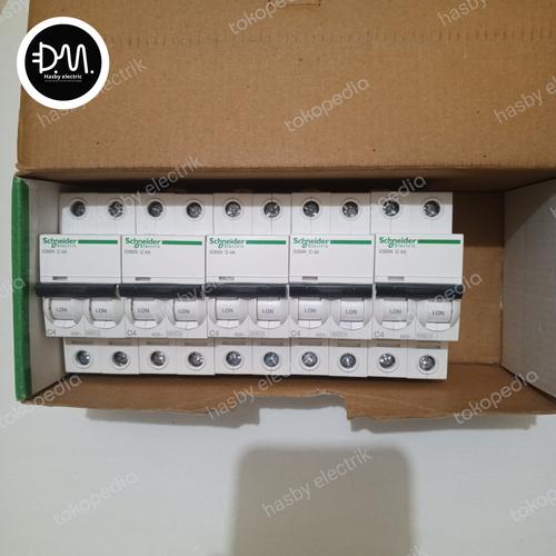 Jual MCB ARUS AC DC IC60N 2 POLE 4 AMPER A9F74204 SCHNEIDER - Jakarta ...