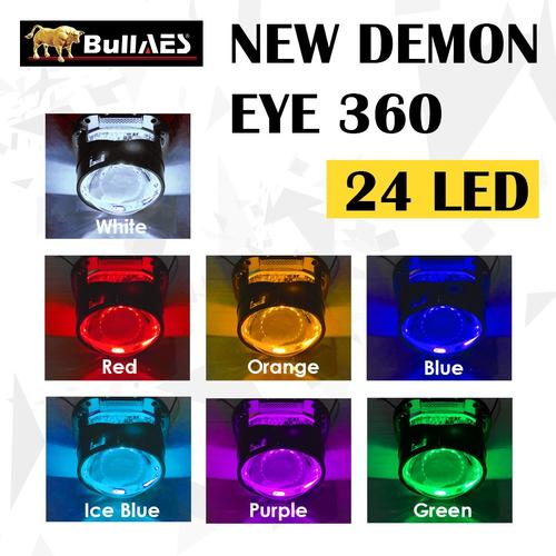 Jual LAMPU DEVIL EYE 360 24 LED DEMON EYES AES BULLAES ORIGINAL PRODUCT ...