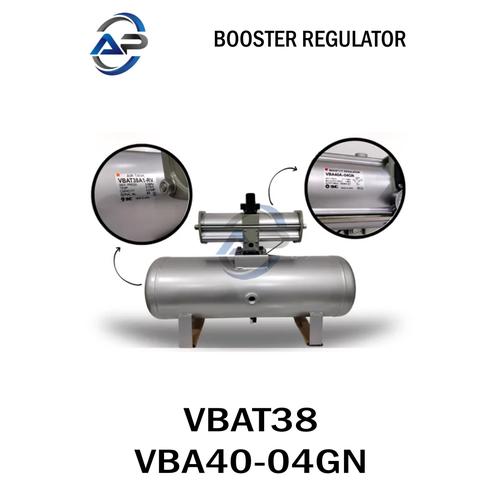 Jual BOOSTER PNEUMATIC REGULATOR SMC VBA40A-04GN + AIR TANK VBAT38 TANKI - Jakarta Barat - Aneka ...