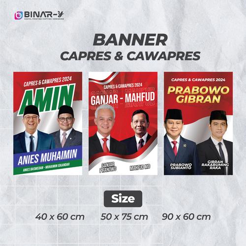 Jual Spanduk Banner Pohontiang Capres Cawapres Siap Pasangsatu Hari Jadi Jakarta Selatan