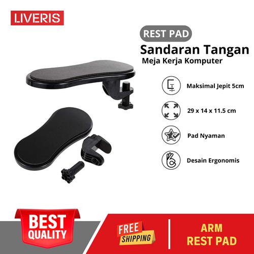 Jual Mouse Arm Rest Computer Alas Sandaran Tangan Untuk Meja Kerja ...