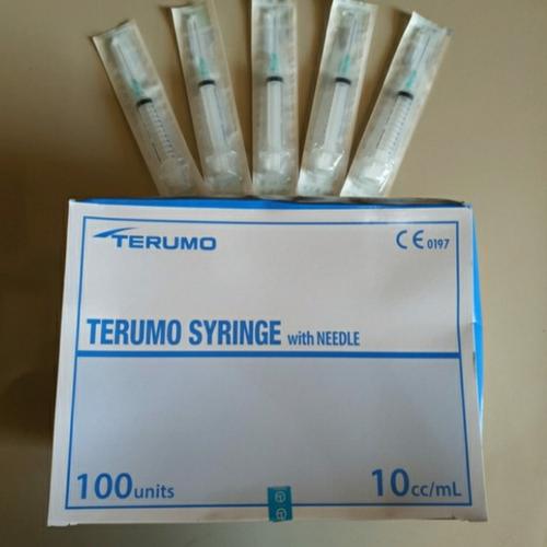 Jual syringe 10 ml terumo spuit 10 cc terumo suntikan 10 cc terumo 1 ...