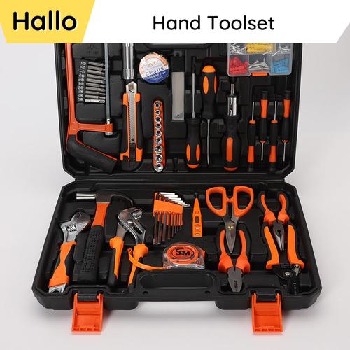 Jual Hand Tools Set Toolkit Toolbox Alat Rumah Tangga Pabrik 112Pcs ...