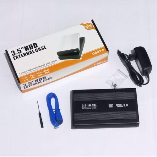 Jual HDD Enclosure 3.5" SATA to USB 3.0 External / Casing Harddisk ...
