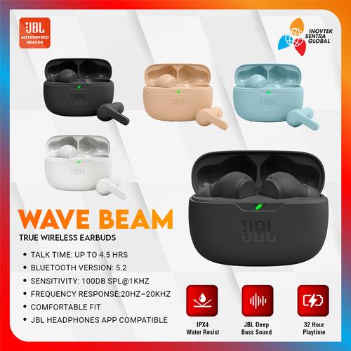 Promo JBL Wave Beam TWS True Wireless Bluetooth Earbuds Earphone ...