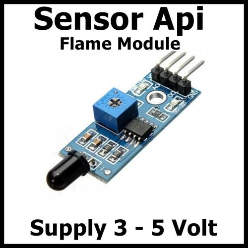 Jual Flame Sensor pendeteksi api sumber kebakaran dengan modul penerima ...