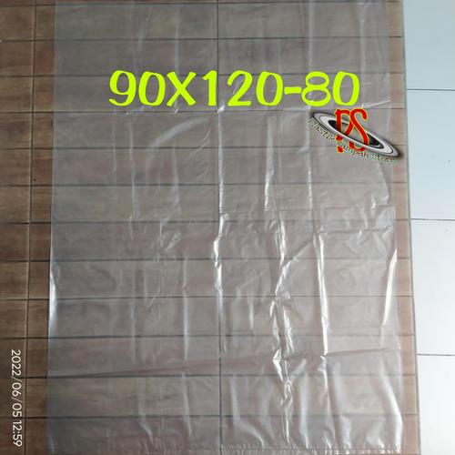 Jual Plastik Tebal 80 Micron Kantong Plastik Sampah Transparan 90 x 120 Cm - Kab. Bandung Barat ...