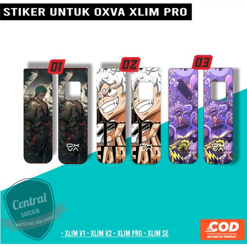 Promo Sticker Garskin Skin OXVA XLIM PRO XLIM 2 SE zoro bisa custom ...