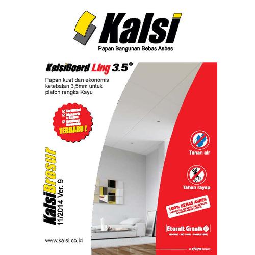 Jual Kalsiboard Ling 3,5mm 1200 x 2400 | Kalsi 3,5 | Papan Plafon Kalsi ...