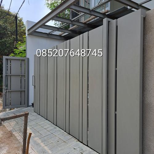 Jual pagar plat besi minimalis - Kota Tangerang - El Project Gemilang ...