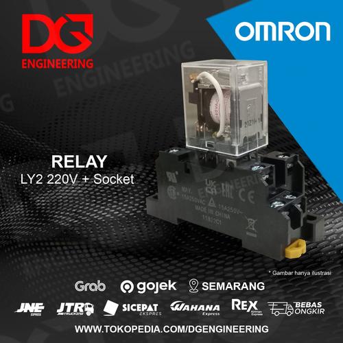 Jual Omron Relay LY2 220V + Socket - Kota Semarang - DG Engineering ...