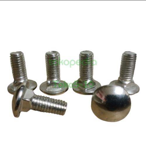 Jual Baut CB Baut Bemper Bolt m8 x 50mm Baut CB M8 x 50mm - Kota ...