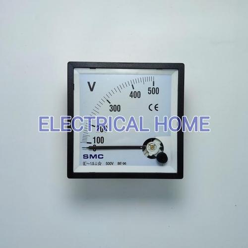 Jual ** Panel Meter SMC/Voltage Meter (Volt meter) BE-96 AC 300V 500V ...