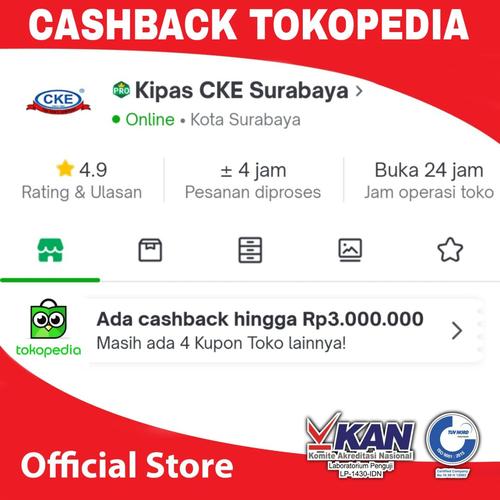 Jual CASHBACK HINGGA 3 JUTA DI TOKOPEDIA KIPAS CKE SURABAYA - Jakarta ...