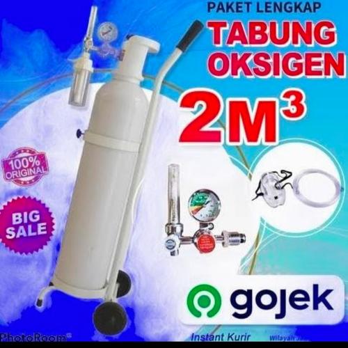 Jual Tabung oksigen 2m3 lengkap tinggal pakai( Exp) - Jakarta Utara ...