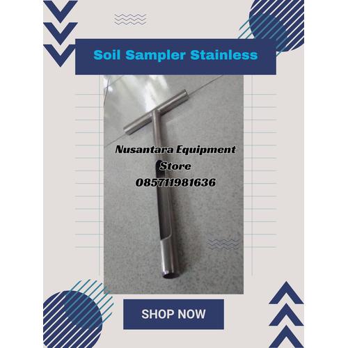 Jual Soil Sampler Probe Stainless - Alat Pengambil Sample Tanah 30cm ...