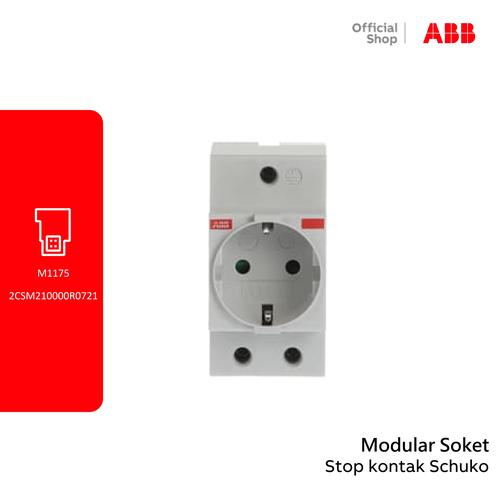Jual ABB M1175 PRESA SCHUKO Power Socket DIN RAIL 2CSM210000R0721 Panel - Jakarta Pusat - Adzani ...